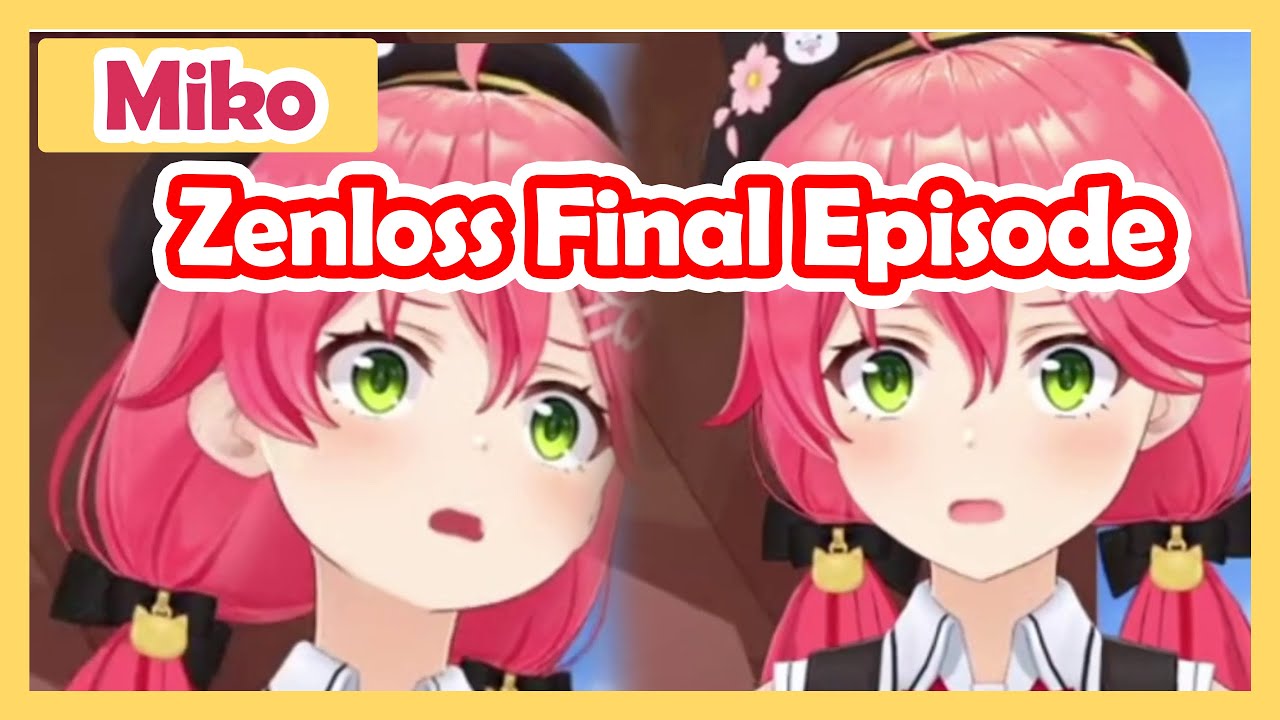 Miko Last Episode of Summer Zenloss Battle 【Hololive/Eng sub】 - YouTube