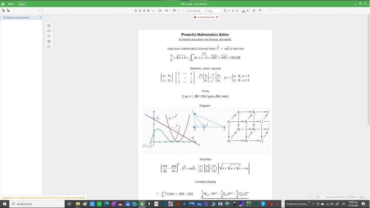 Mathcha Notebook - YouTube
