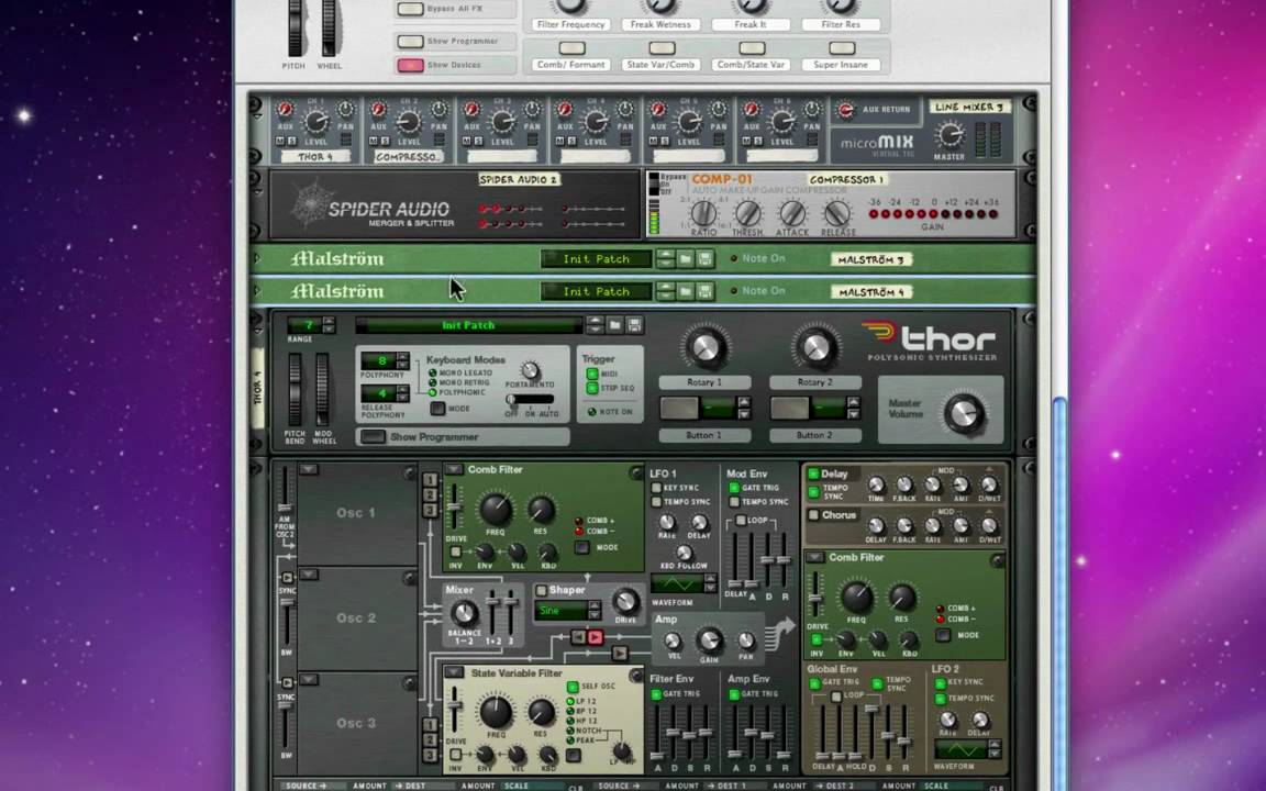 Reason 4 Tutorial - Using all 4 of Thor's Inputs and Outputs - Part 3 ...