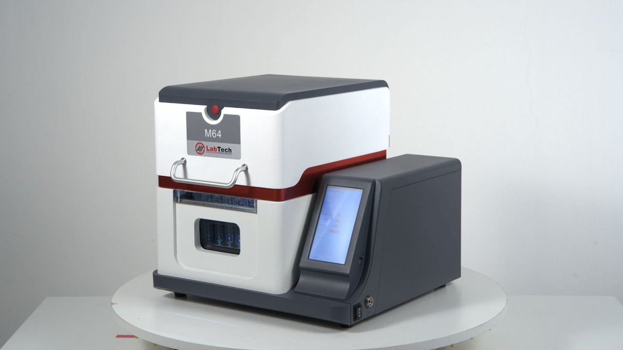 Concentrator MultiVap 64 LabTech - YouTube