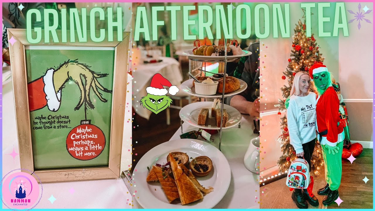 Grinch Afternoon Tea December 2022 Christmas Hadley Park House Hotel ...
