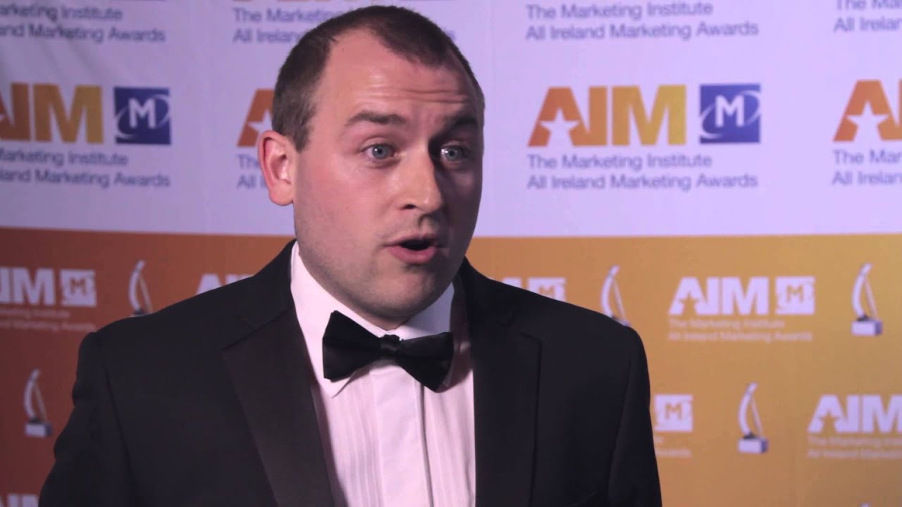 eCommerce Award Winner Michelle Sheehan 123.ie, Sponsor Michael Faley ...