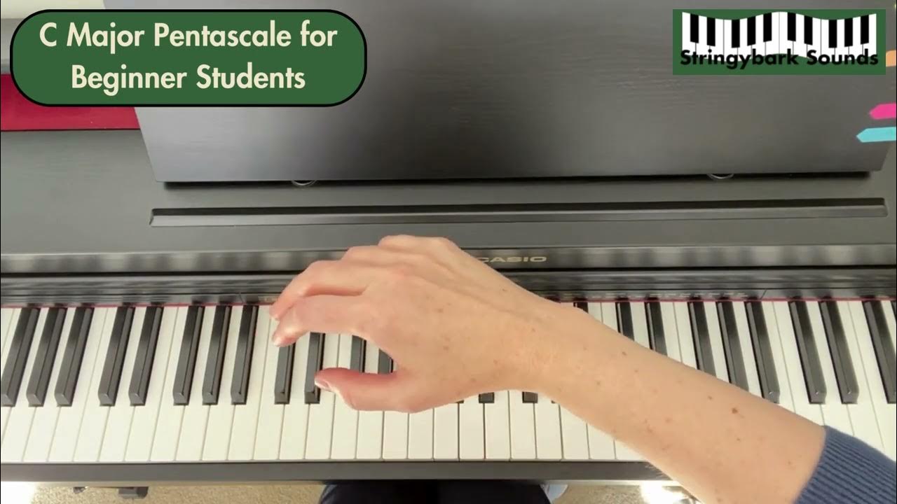 C Major Pentascale for Beginner Students - YouTube
