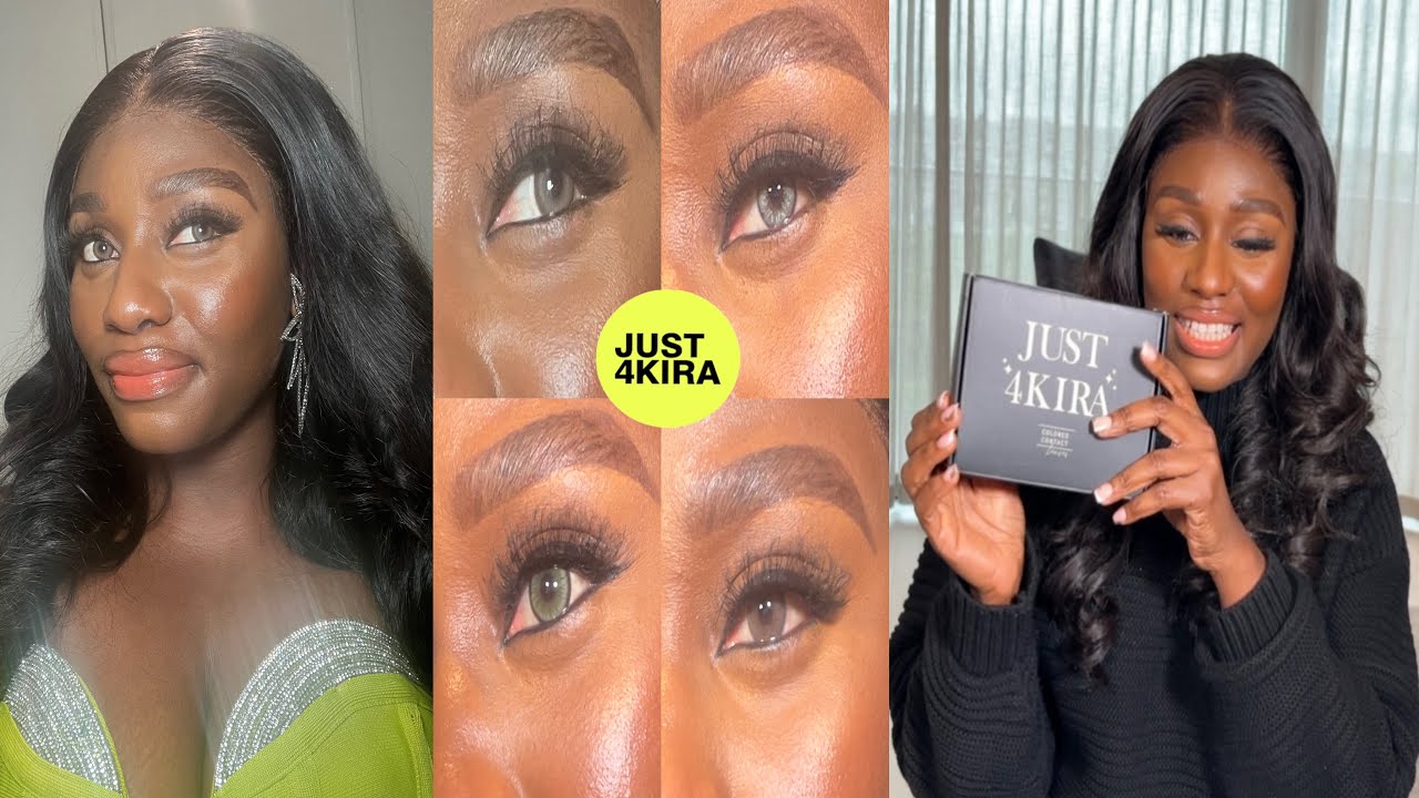 THE MOST COMFORTABLE NATURAL LOOKING COLORED CONTACTS | JUST4KIRA ...