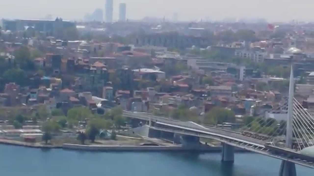 Istanbul from above 360 Degrees Panoramic View - YouTube
