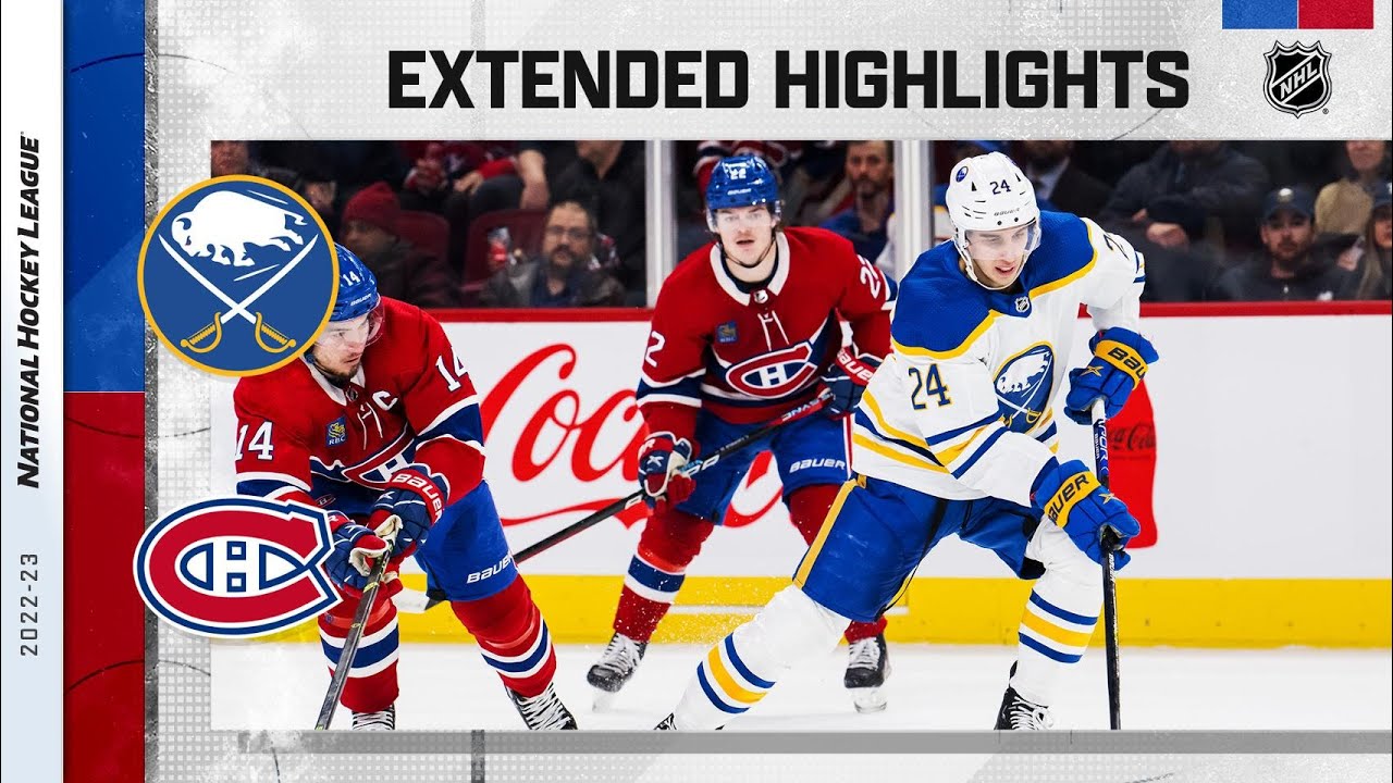 Buffalo Sabres vs. Montreal Canadiens Nov 22, 2022 HIGHLIGHTS - YouTube