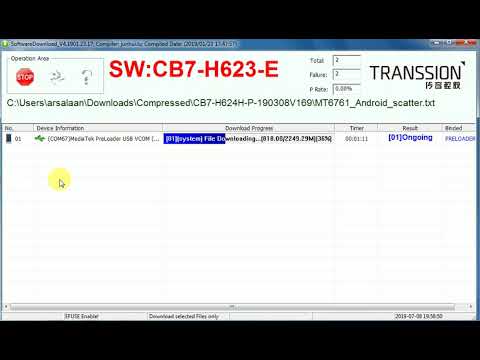 TECNO CAMON I4 CB7 FACTORY SIGNED FIRMWARE - YouTube