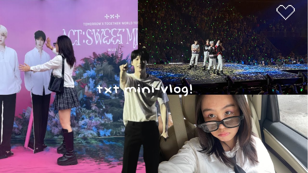 txt concert mini-vlog in atl! (saw my ults ♡) - YouTube