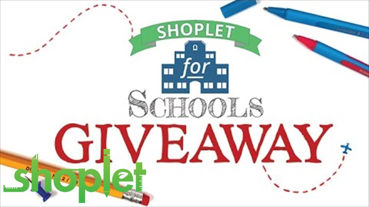 Shoplet for Schools Giveaway |Visit Shoplet.com today| - YouTube