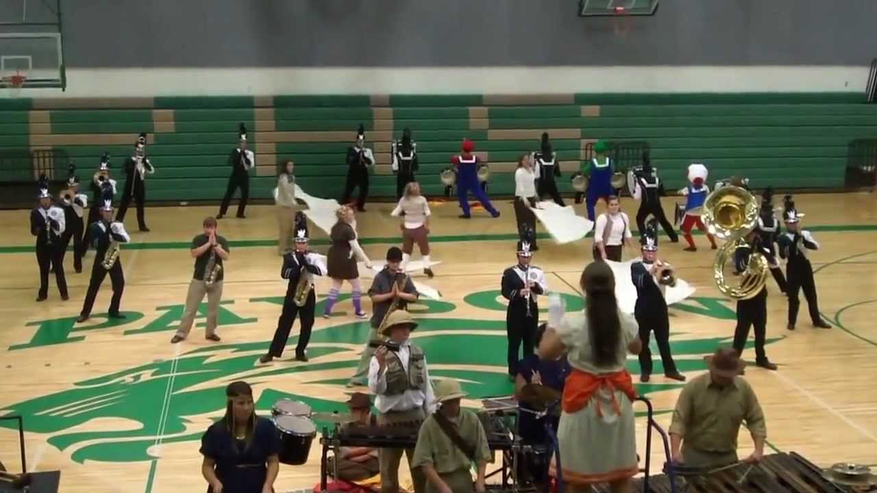 Payson Marching Band - 2012 - Curse of the Pharaohs - Indoor Show (11/ ...