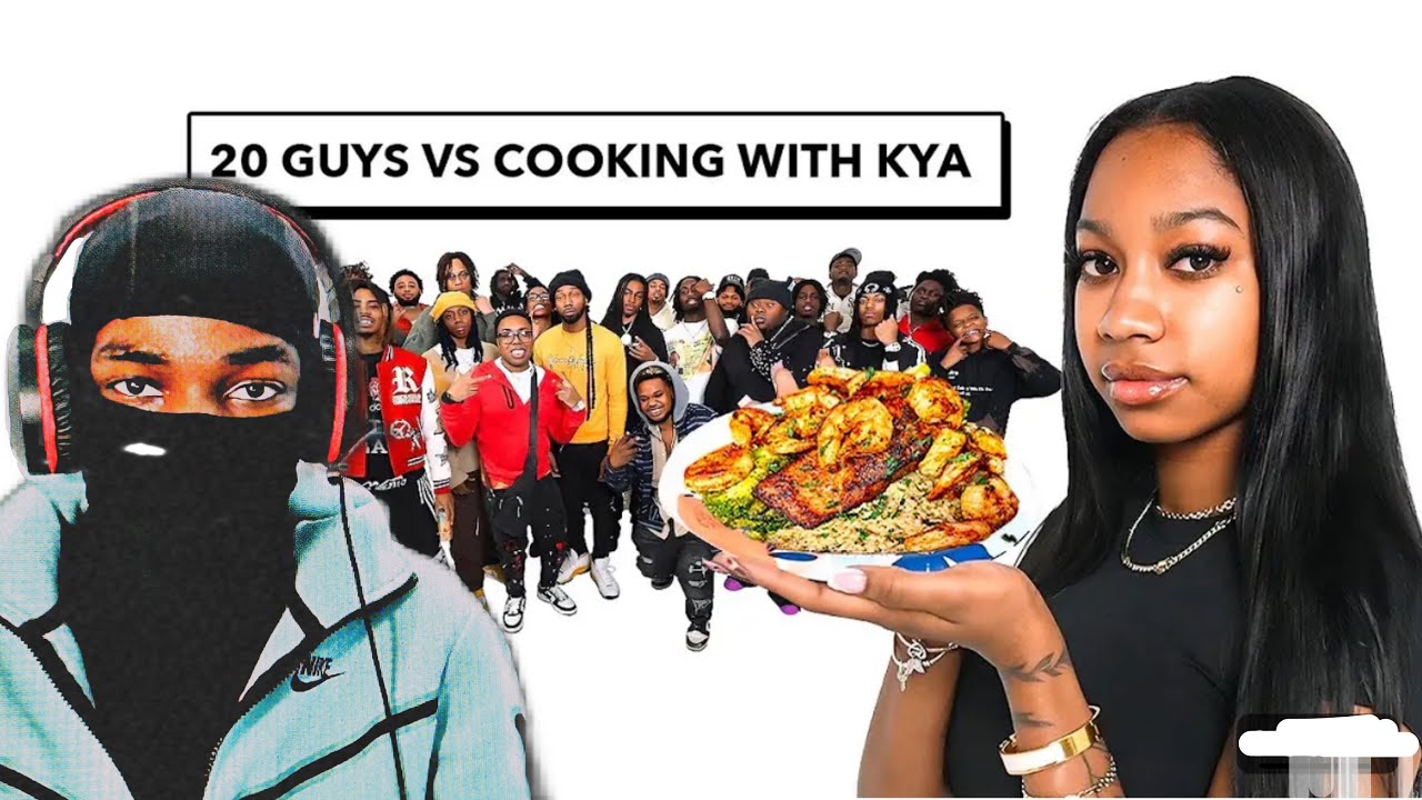 COOKING WITH KYA 20V1 VIDEO REACTION - YouTube