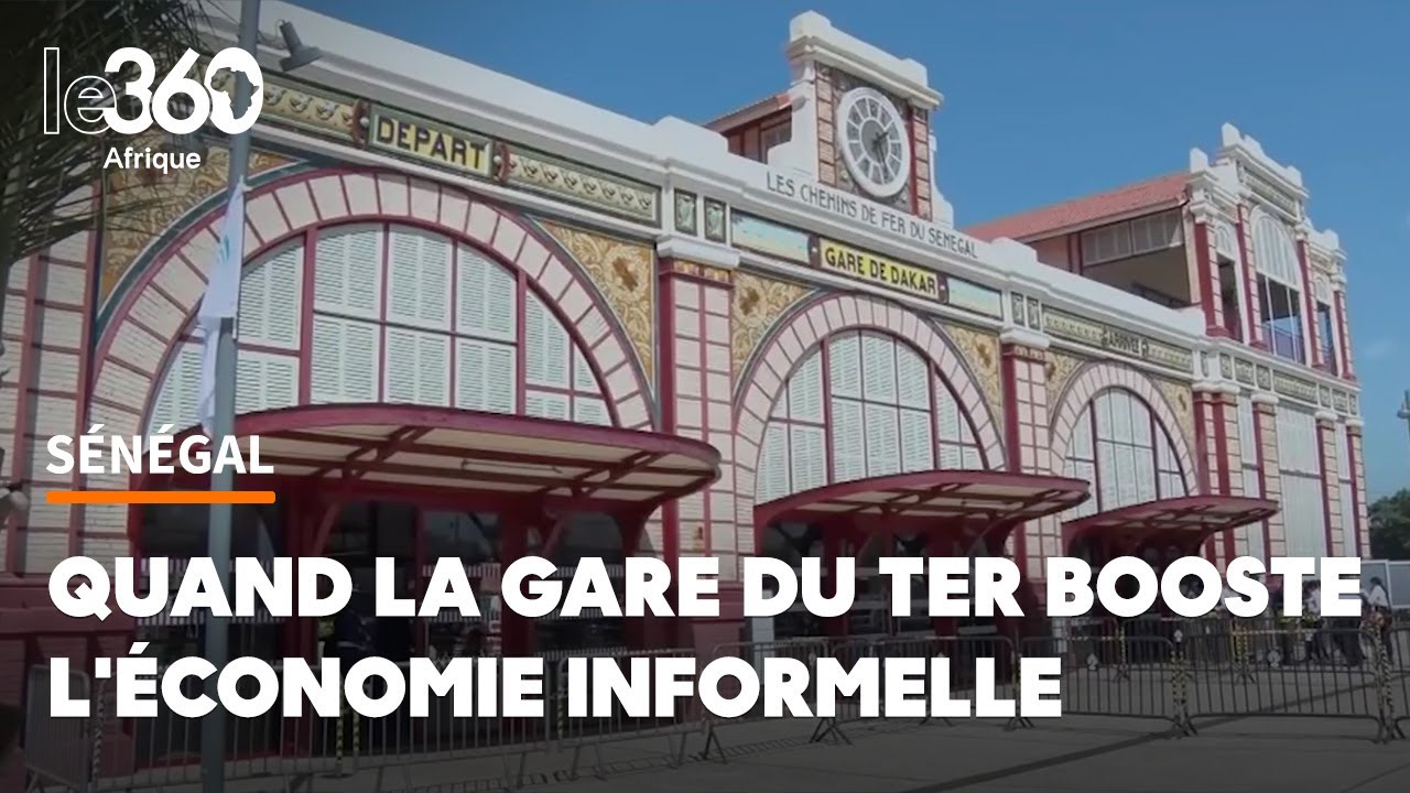 Comment la gare du TER de Dakar a mis l’économie informelle sur les ...