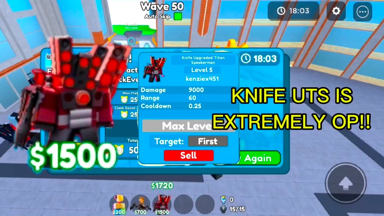 KNIFE UTS IS EXTREMELY OP!!! - YouTube