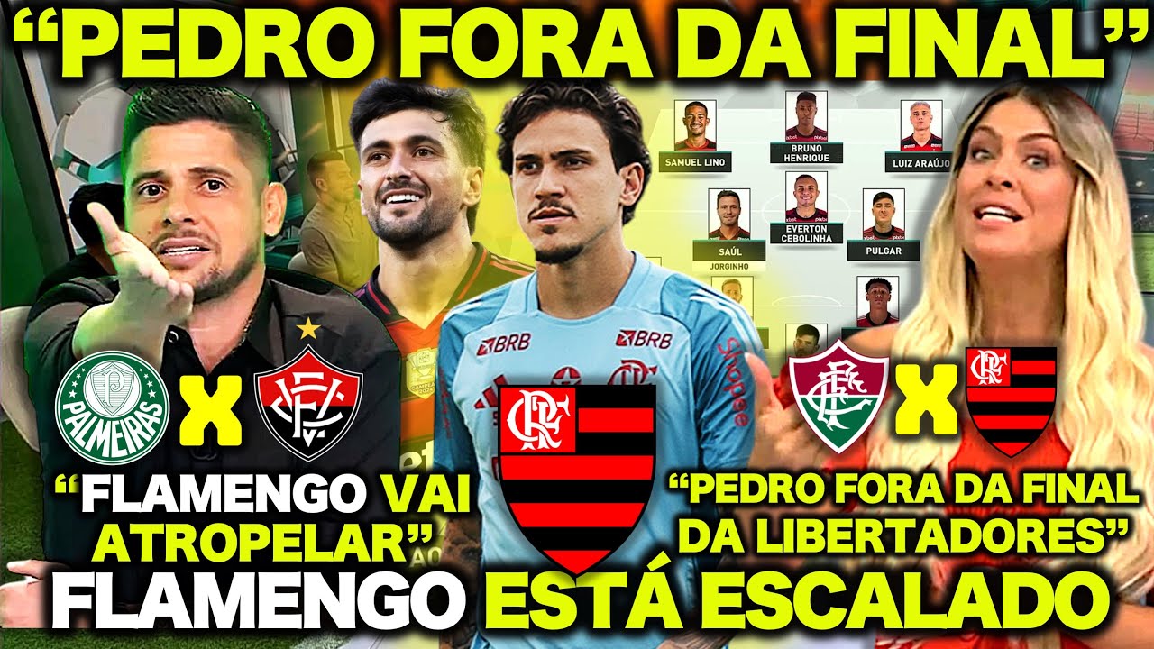 PEDRO ESTÁ FORA da FINAL da LIBERTADORES ! RENATA FAN FICA ASSUSTADA e ...