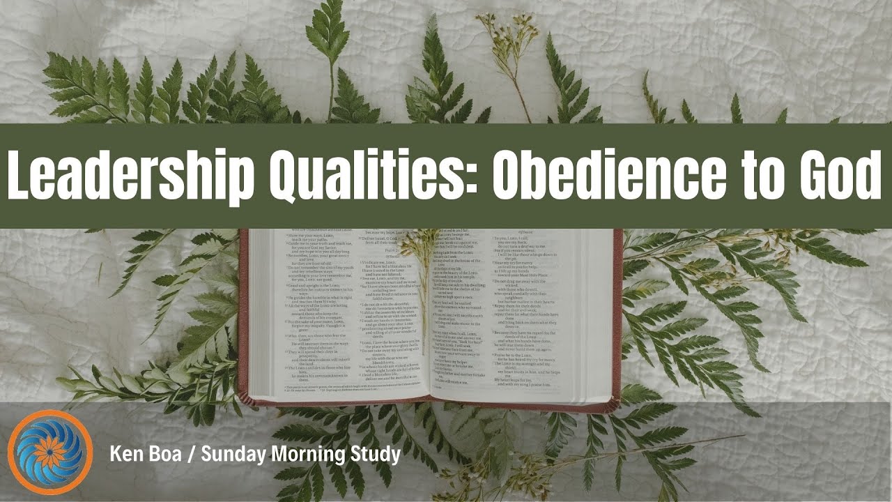 Leadership Qualities: Obedience to God - YouTube
