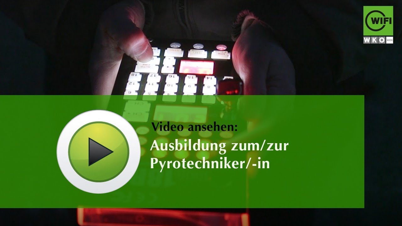 Ausbildung zum/zur Pyrotechniker/-in - YouTube