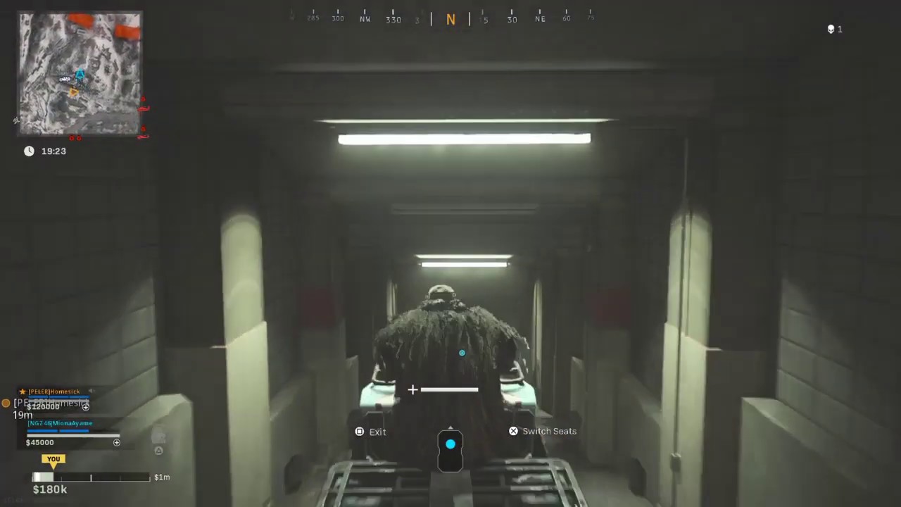When someone opened bunker 11 warzone to get the MP7 Blueprint and ...