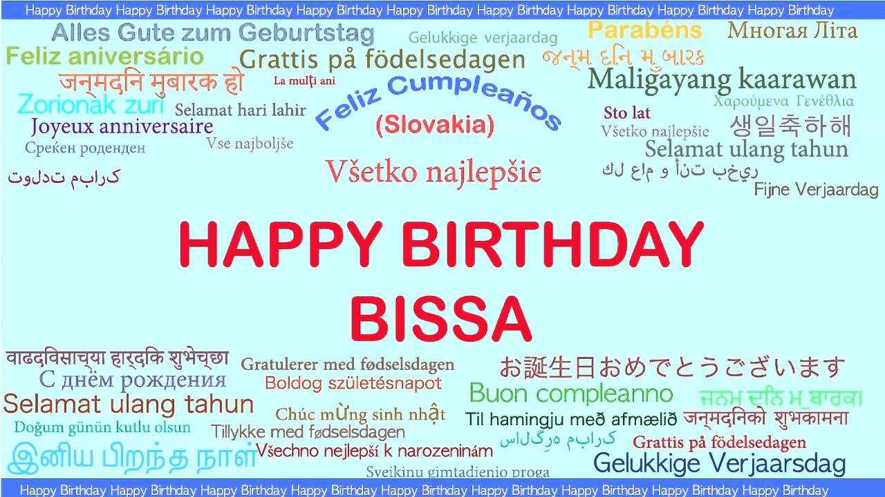Bissa Languages Idiomas - Happy Birthday - YouTube