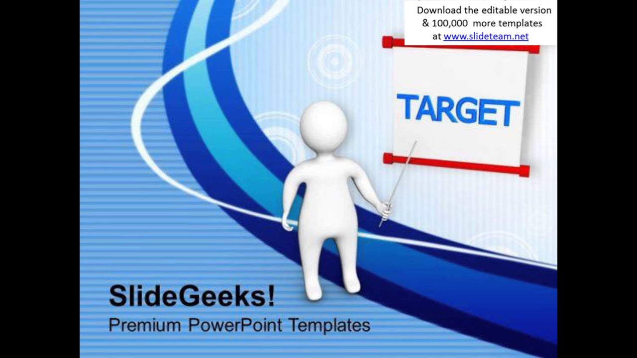 business presentation to achieve target powerpoint templates ppt ...