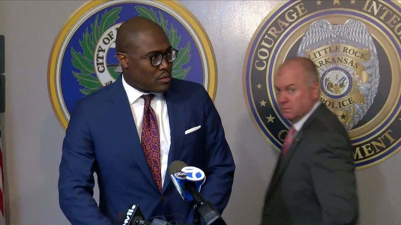 Mayor Frank Scott, Jr. and LRPD hold press conference - YouTube