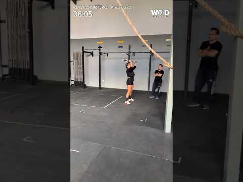 KEYLA QUINTERO WOD 22.1 ANDES GAMES - YouTube