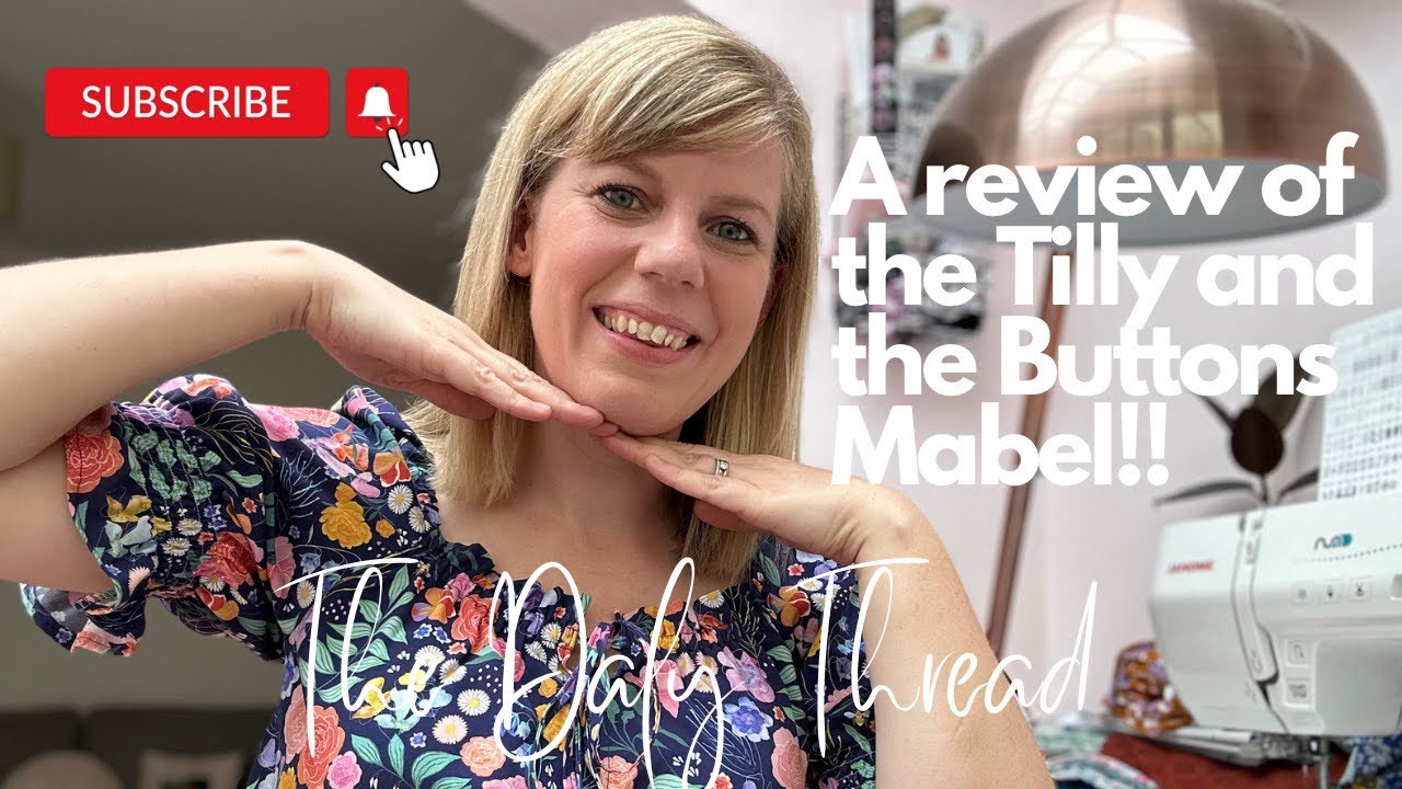 A review of the Tilly and the Buttons Mabel pattern! - YouTube