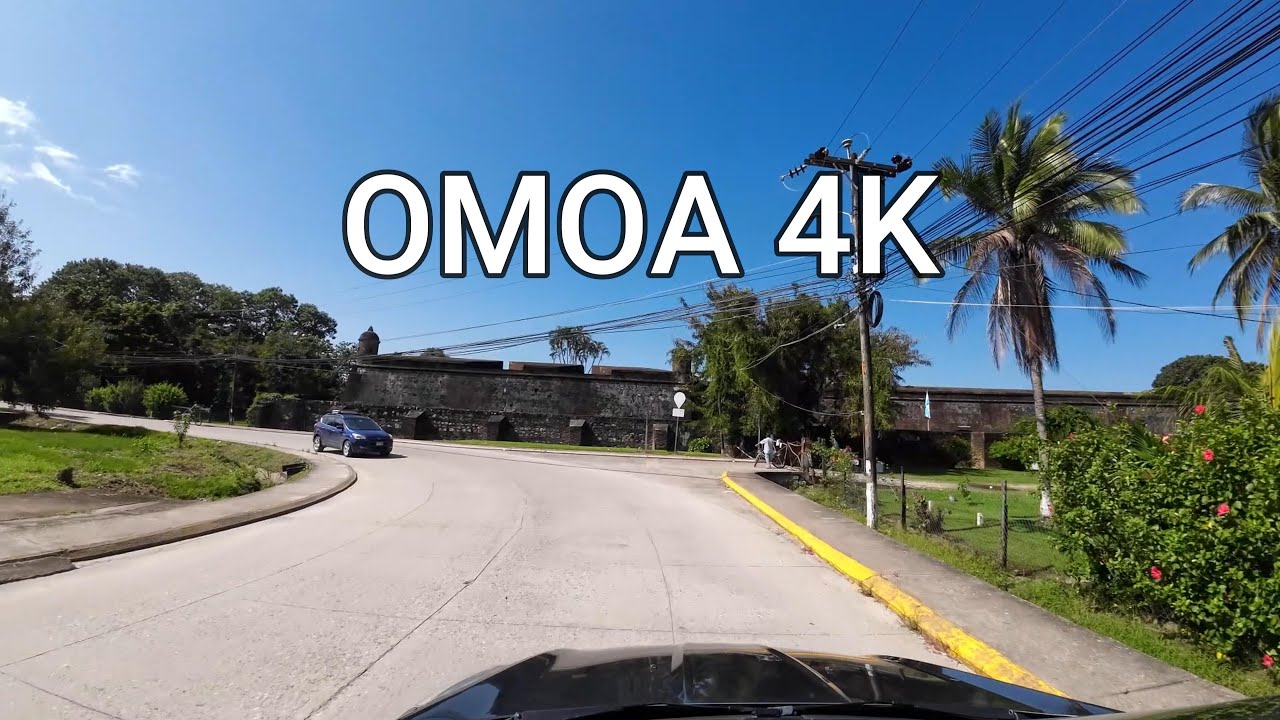 Scenic Drive Omoa 4K. Conducción Escénica por Omoa 4K. - YouTube