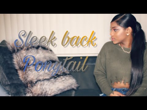 sleek back Ponytail tutorial 2017 | Kimmy Kay
