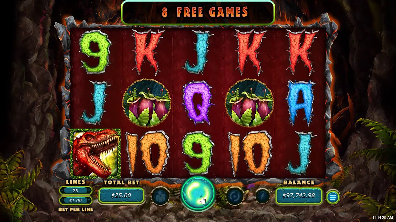 T-Rex II Slot Features | Slotastic - YouTube