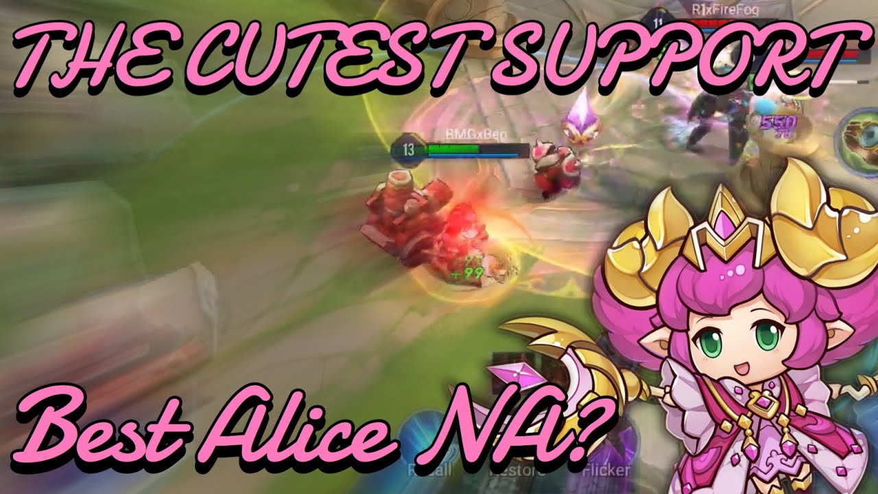 MOST UNDERRATED SUPPORT | Alice Guide/Enchantment | Beg AoV| AOV/Arena ...