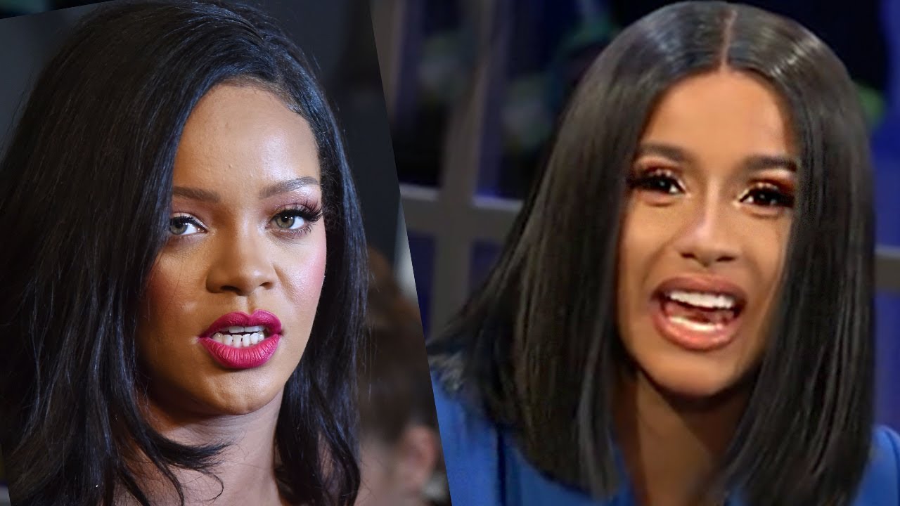 Rihanna Slams Cardi B's New Look VIDEO | Hollywoodlife - YouTube