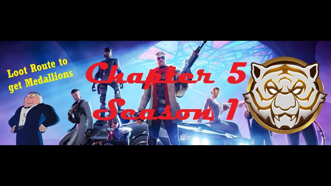 Fortnite - Loot Route to Get Oscar's Medallion - YouTube