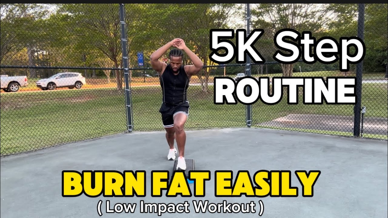 5K Step Workout Routine | Burn Fat Easily - YouTube