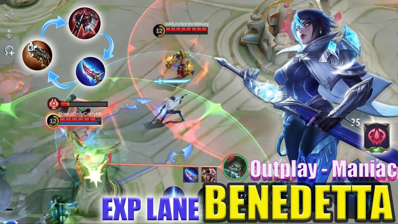 Benedetta Combo Meta Terbaru Item Benedetta Explane Damage Terbaru 2023 ...