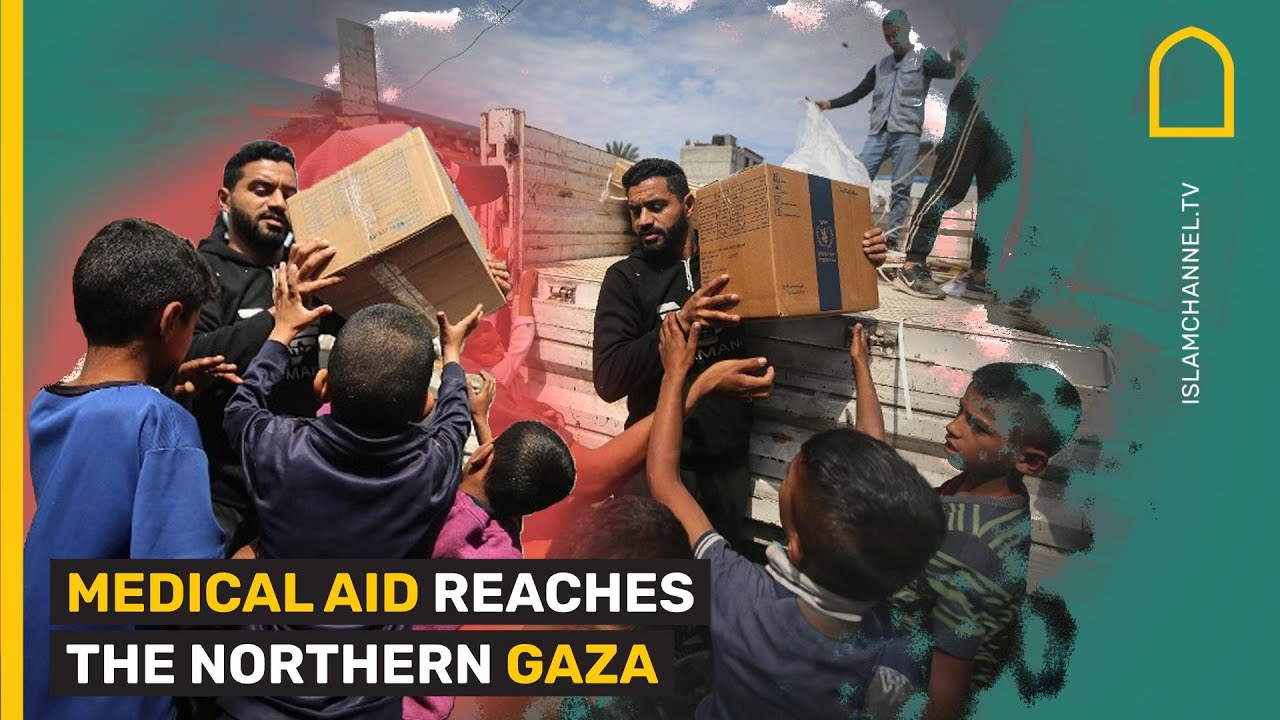 VITAL MEDICAL AID REACHES THE NORTHERN GAZA - YouTube