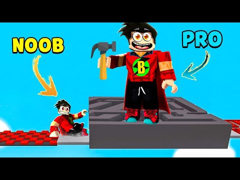 DEV VEYA CÜCE OL BÖLÜMLERİ GEÇ 😂 Roblox Easy Grow Obby