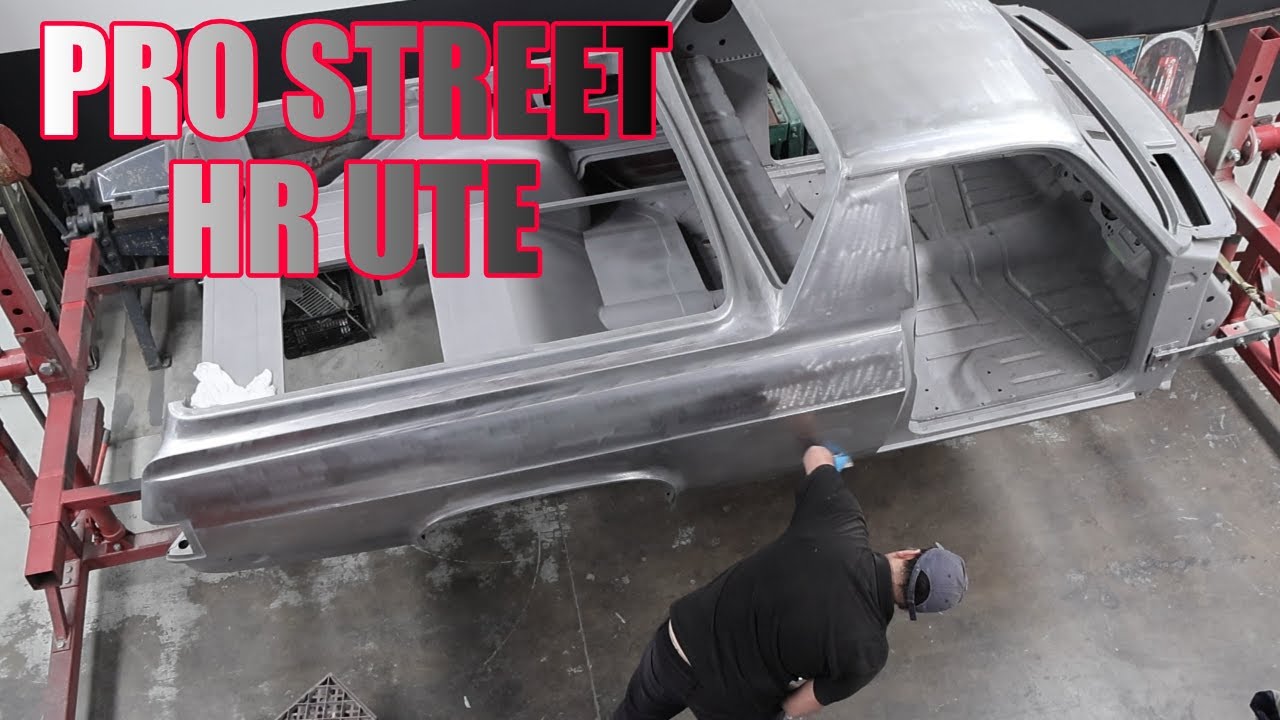 Delux Kustoms - Pro Street HR Ute Epoxy Primer - YouTube