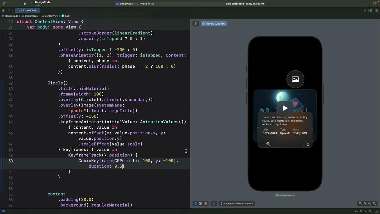 [SwiftUI iOS 17] 08 Keyframe Animator - YouTube