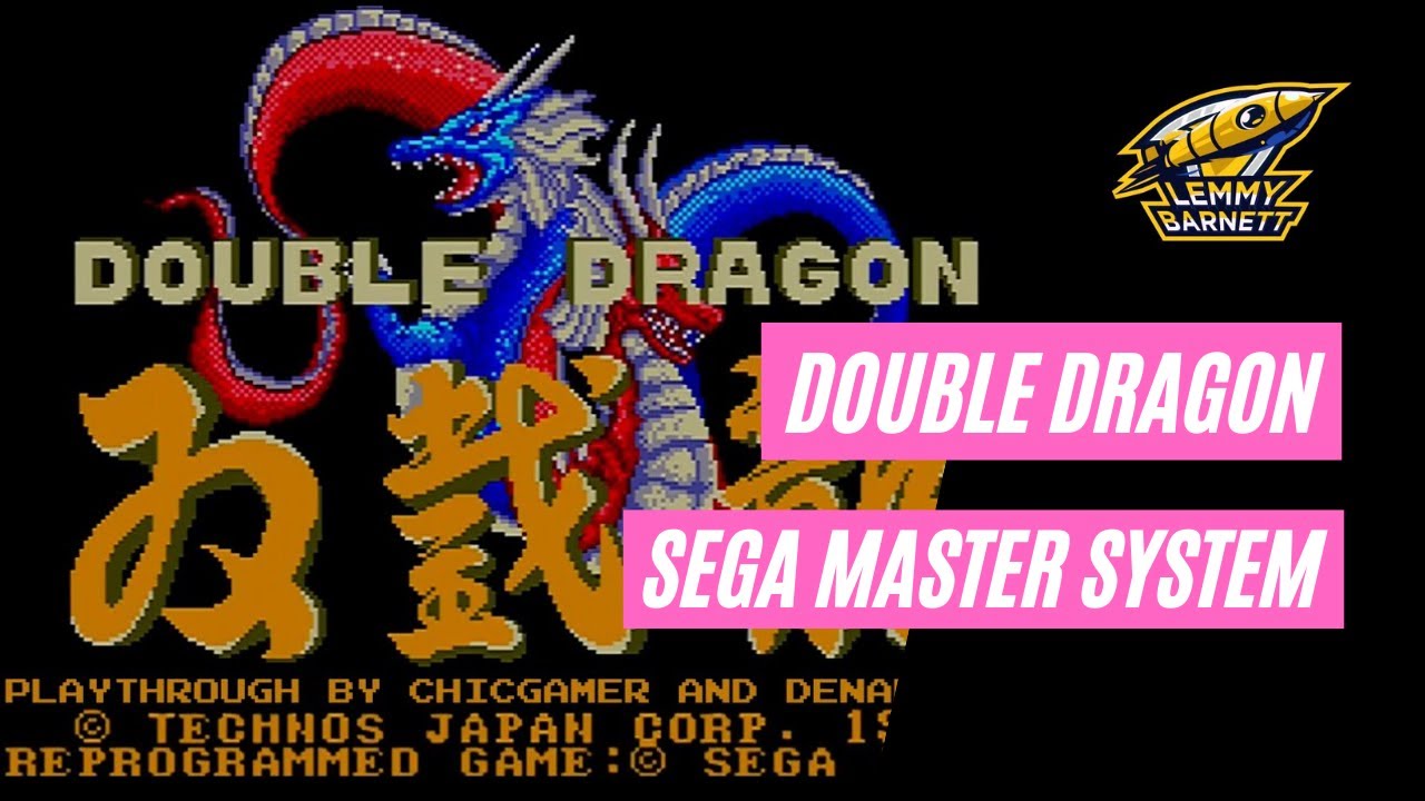 Double Dragon - Sega Master System (SMS) - Speed Run/Long Play - YouTube