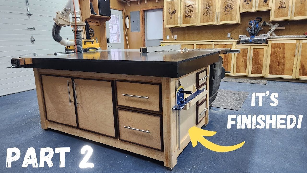 Building an Outfeed Table - YouTube