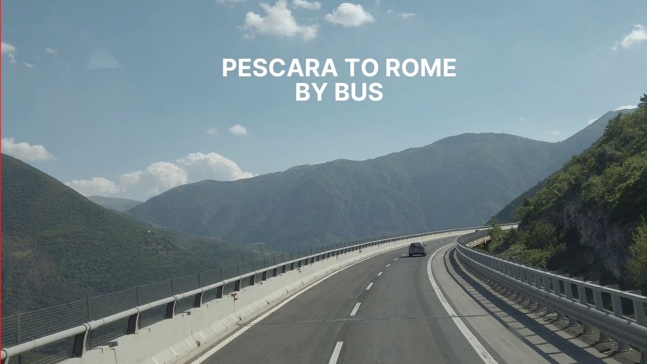 Pescara to Rome By Bus ( Timelapse ) | Di Carlobus | #Bidhanshil - YouTube