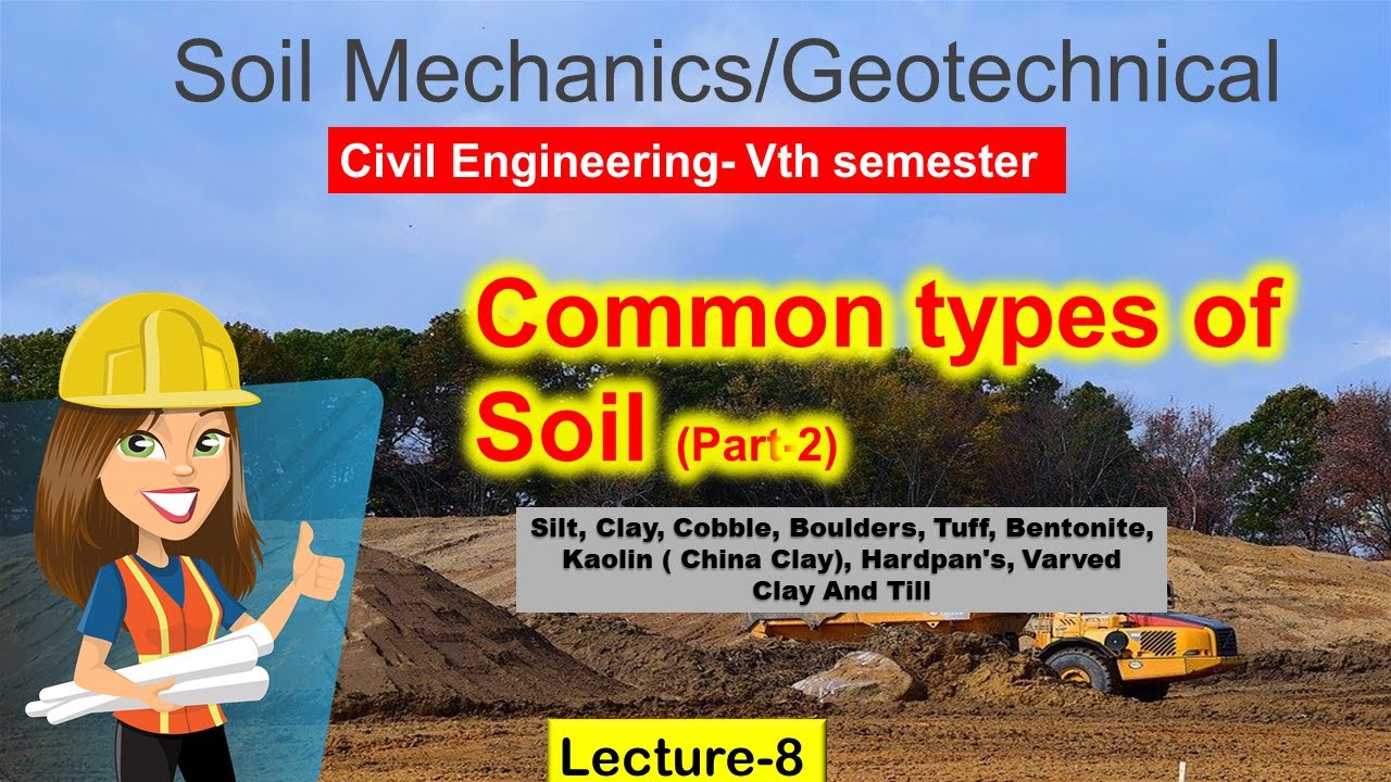 L-8 Common Types of Soil (Part-2) | Soil Mechanics/Geotechnical ...