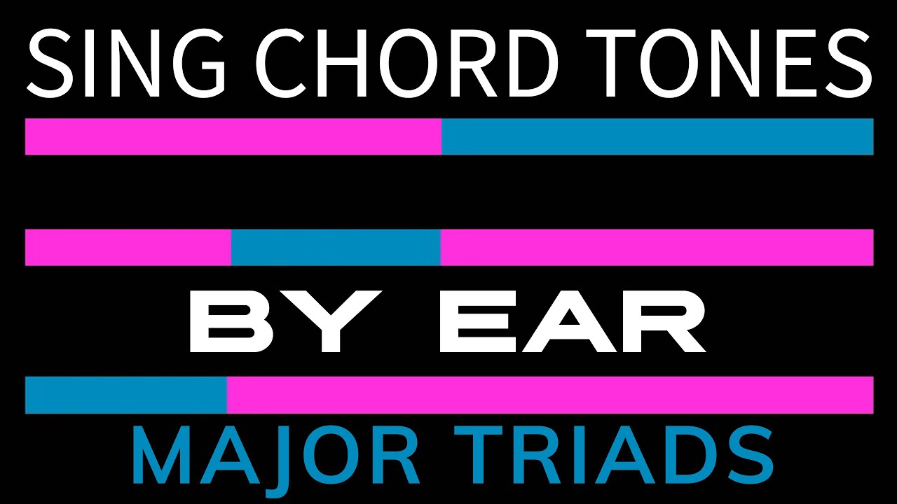 Essential Aural Skills for Singers | Singing Chord Tones by Ear (Part 1 ...
