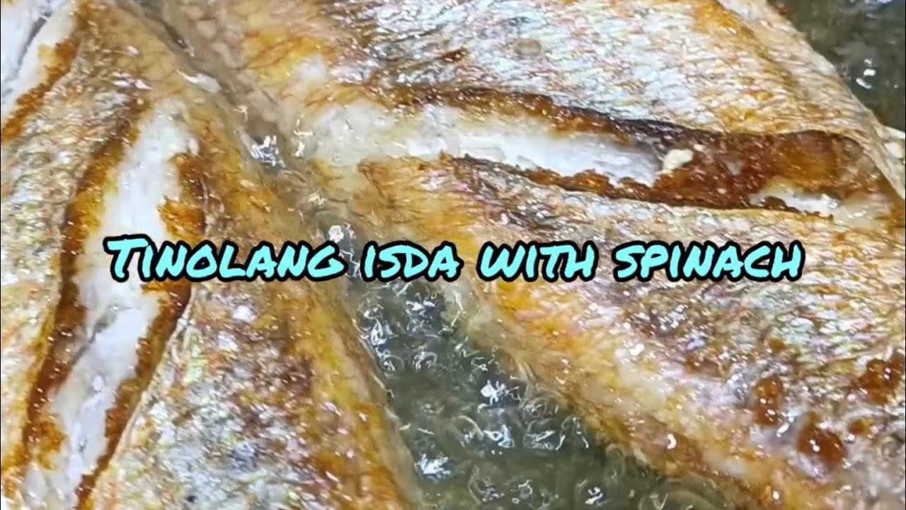 TINOLANG ISDA WITH SPINACH/ PINOY FOOD/ SULIT SARAP NA ULAM - YouTube