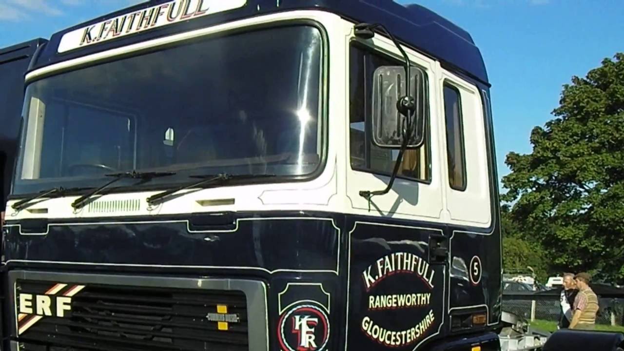 ERF E10 Tractor Unit - YouTube