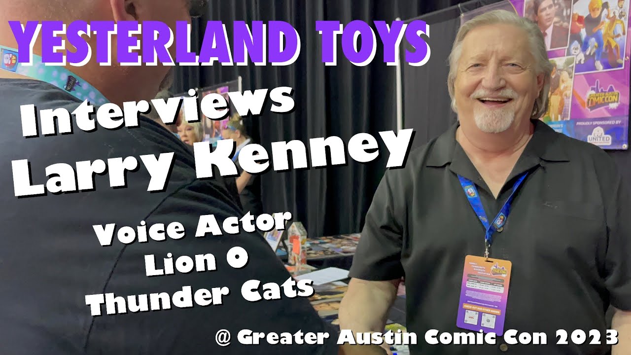 2023 Interview with Larry Kenney at The Austin Comic Con | Voice Actor ...