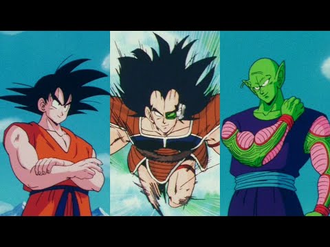 Goku & Piccolo Confront Raditz (Japanese)