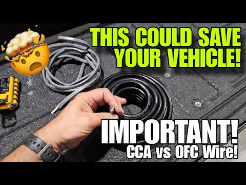 IMPORTANT! COULD CAUSE A VEHICLE FIRE! OFC vs CCA Wiring! - YouTube