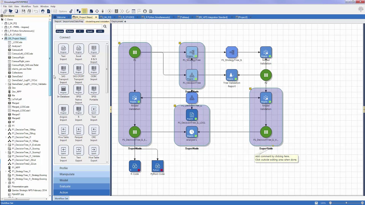 Angoss Demo Example - YouTube