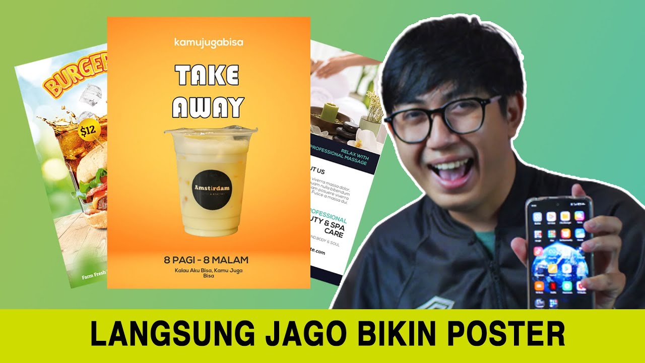 Cara Membuat Poster dengan Cepat dan Mudah - YouTube